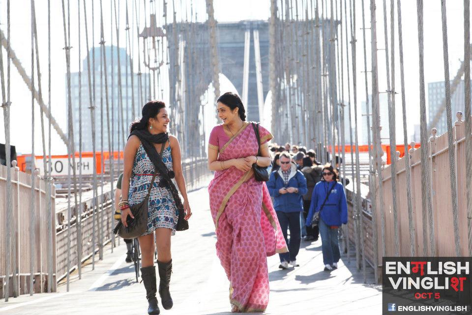 Sridevi: English Vinglish (2012): Sridevi in New York: Stills from a ...