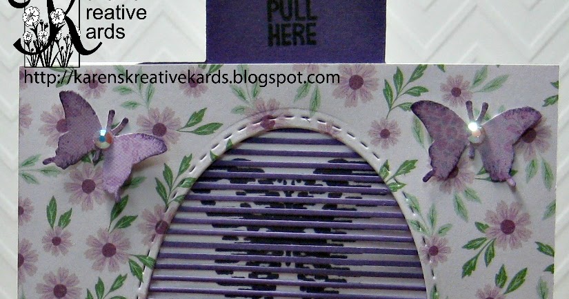 Karen's Kreative Kards: Video- Butterfly Cards that Move with Motion ...