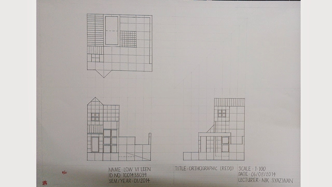 Architecture : ORTHOGRAPHIC PROJECTION