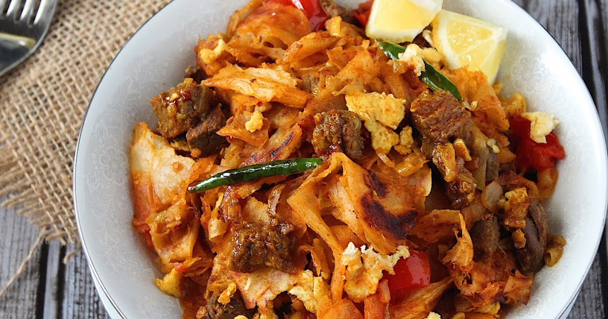 Beef Kothu Parotta/ Kothu Roti- South Indian Street Food