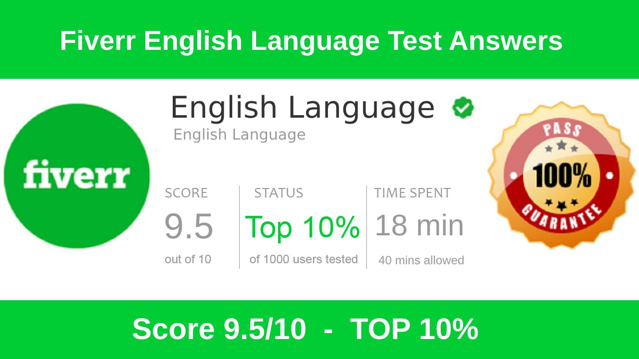 Fiverr Exam Answers Fiverr English Language Test Answers fiverr-exam-answers-fiverr-english-language-test-answers