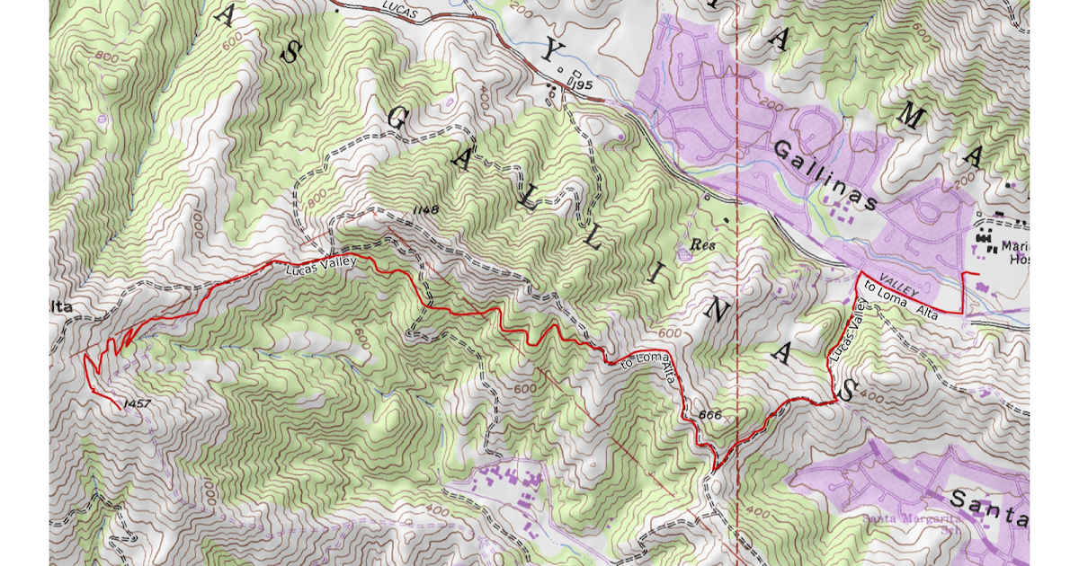 NorCal Dog Trails: Lucas Valley to Loma Alta