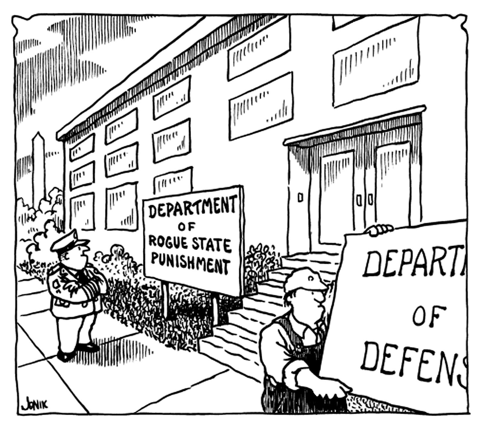 Jonik Editorial Cartoons