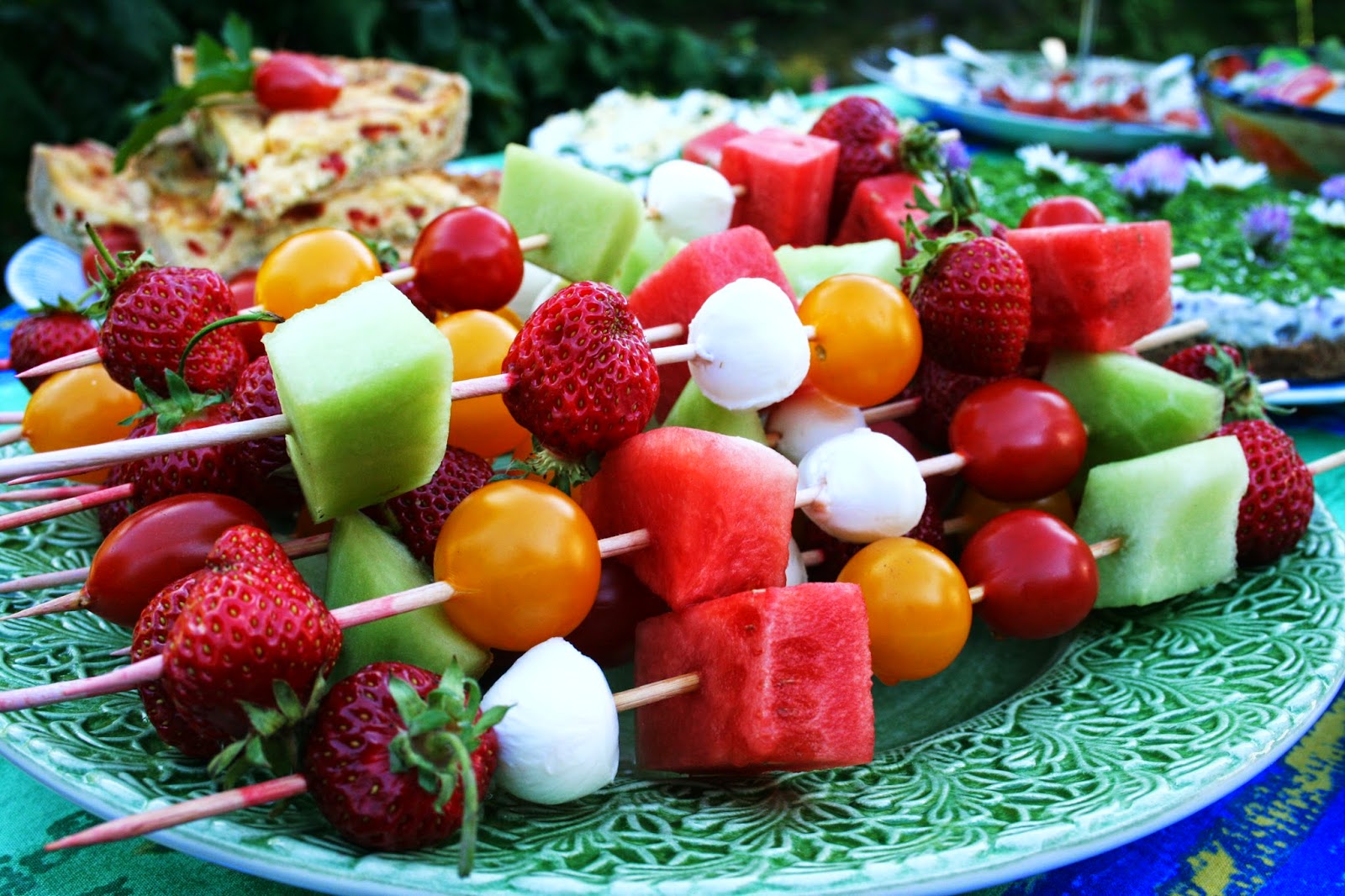 Bakvägen: Frukt- och grönsaksspett