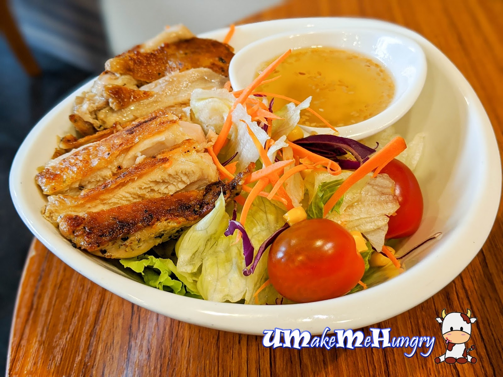 Grilled Chicken Salad 鸡排沙拉- $5.90