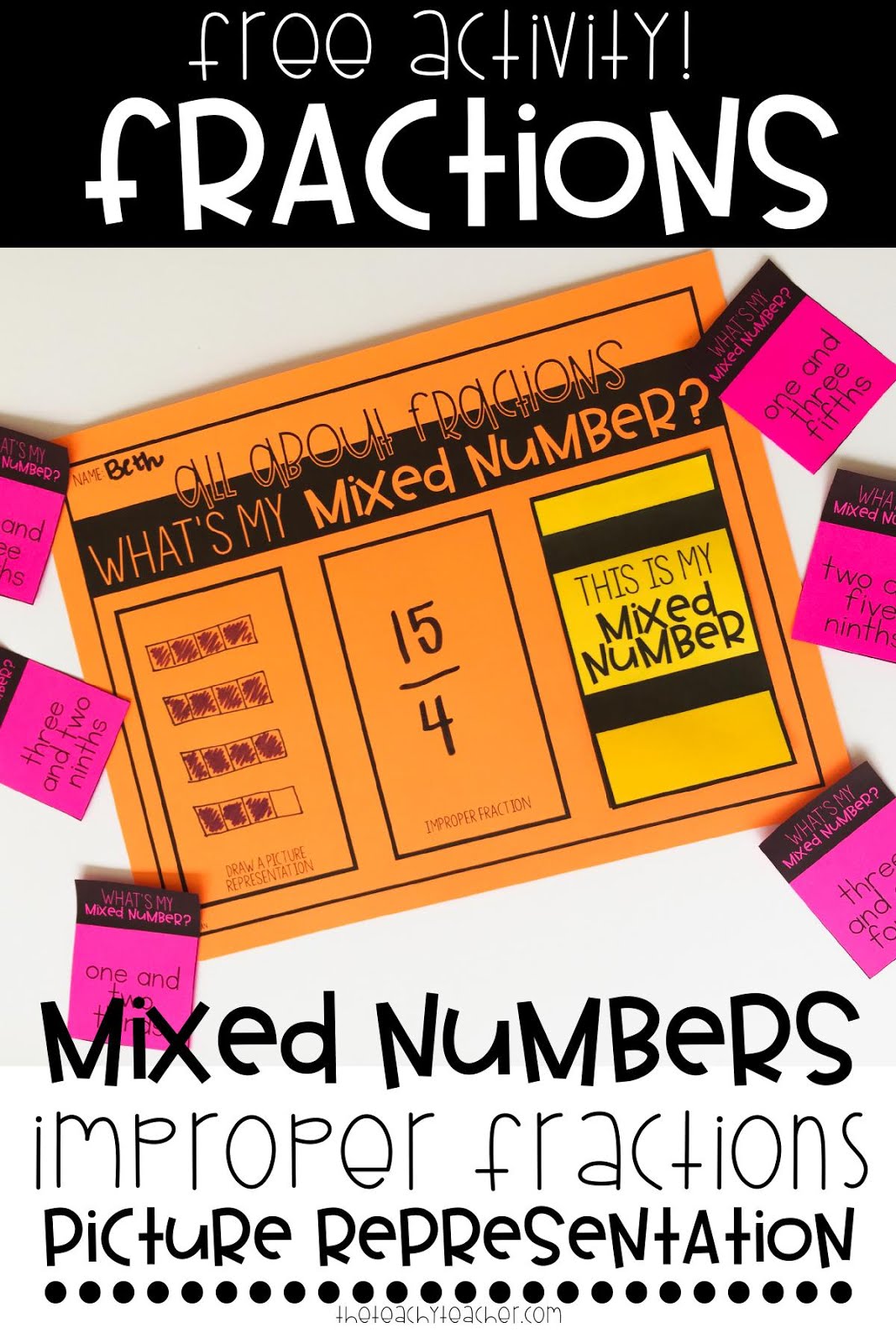 Theteachyteacher Back In ACTION With FRACTIONS theteachyteacher-back-in-action-with-fractions
