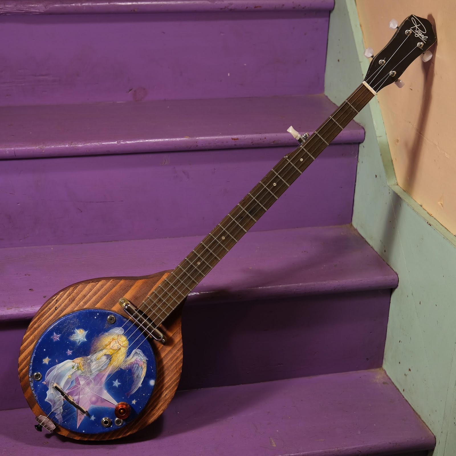 1960s/2016 Harmony/Wildwood Electric 5-String Banjo