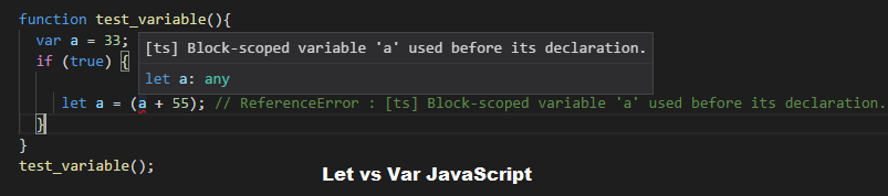 Javascript Let Vs Var When Should Let Be Used Over Var