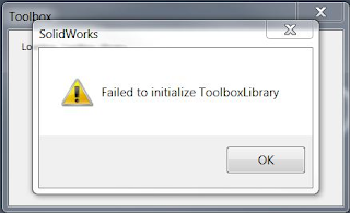 SOLIDWORKS Database is Missing! Complete functionality will not be ...