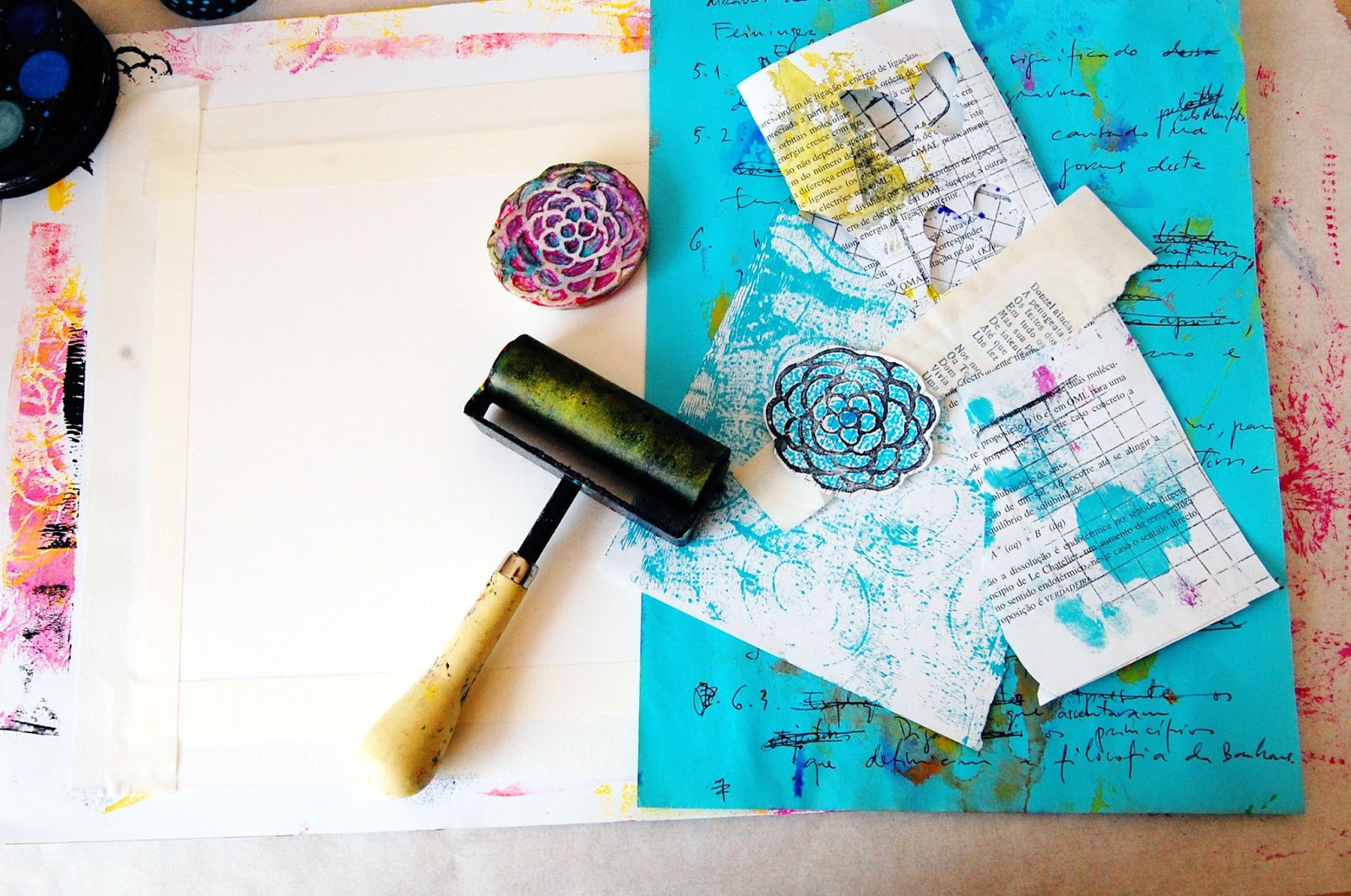 heART makes: How i do my backgrounds! An easy DIY for you!