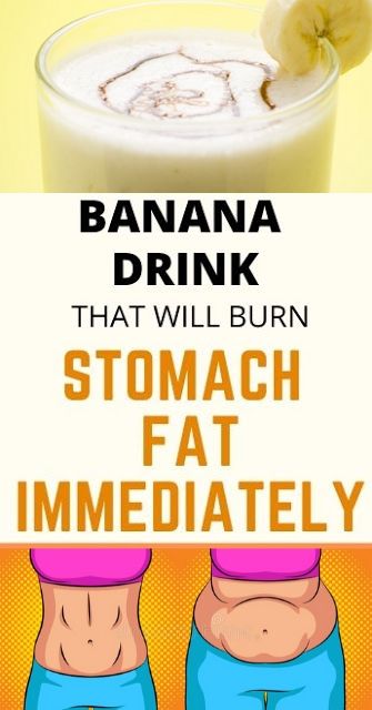 Banana Drink That Will Burn Stomach Fat "Immediately" | HelloHealthy..