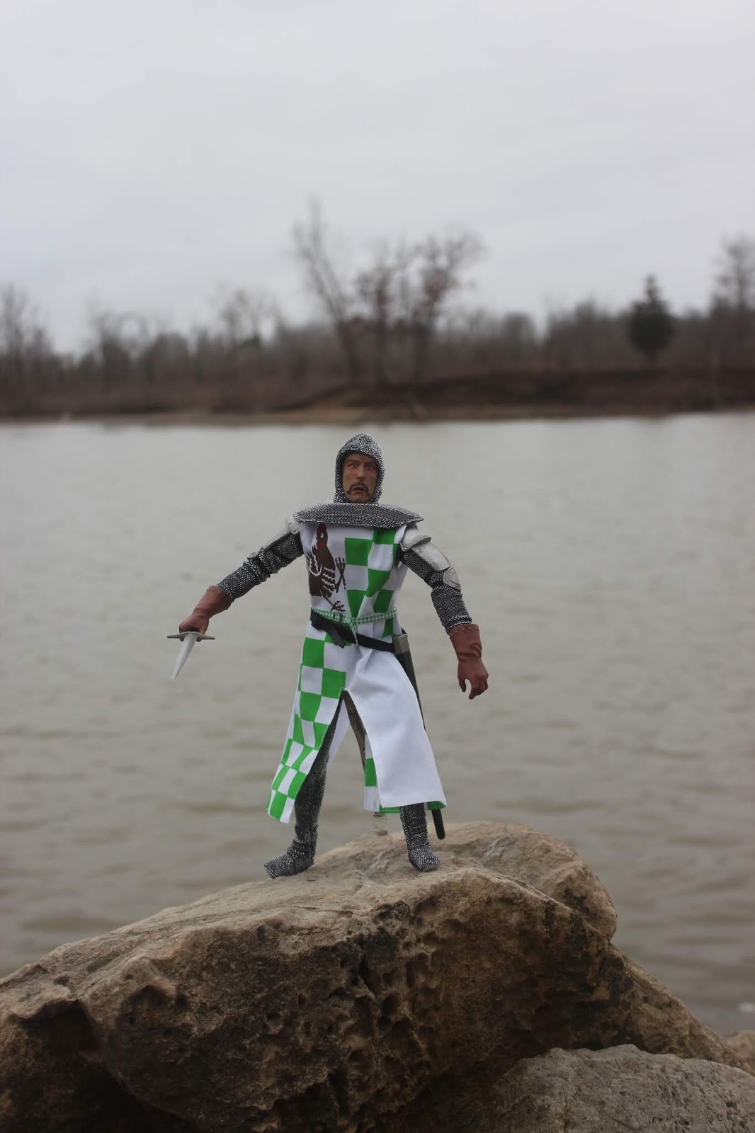 PLANET OF THE DOLLS: Doll-A-Day 2019 #364: Eric Idle as Sir Robin