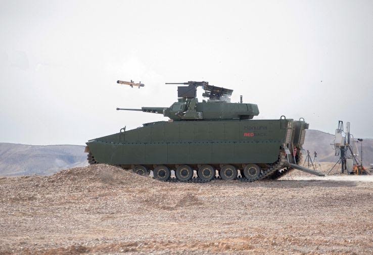 SNAFU!: Hanwha Defense Integrates Redback IFV with Spike ATGM and Iron ...
