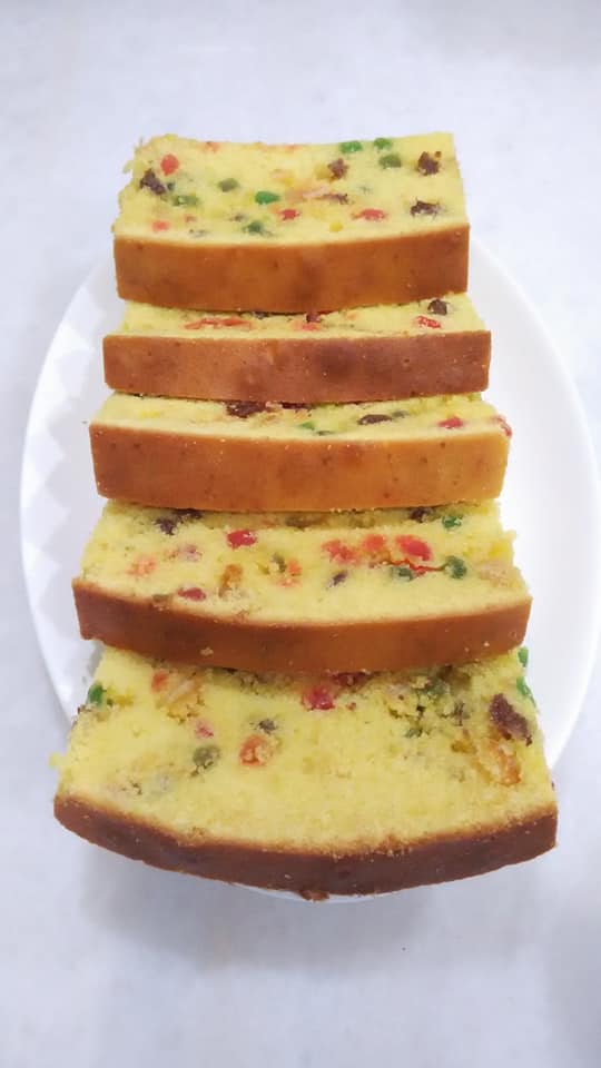 MIXED FRUIT CAKE - ORANGE FLAVOR