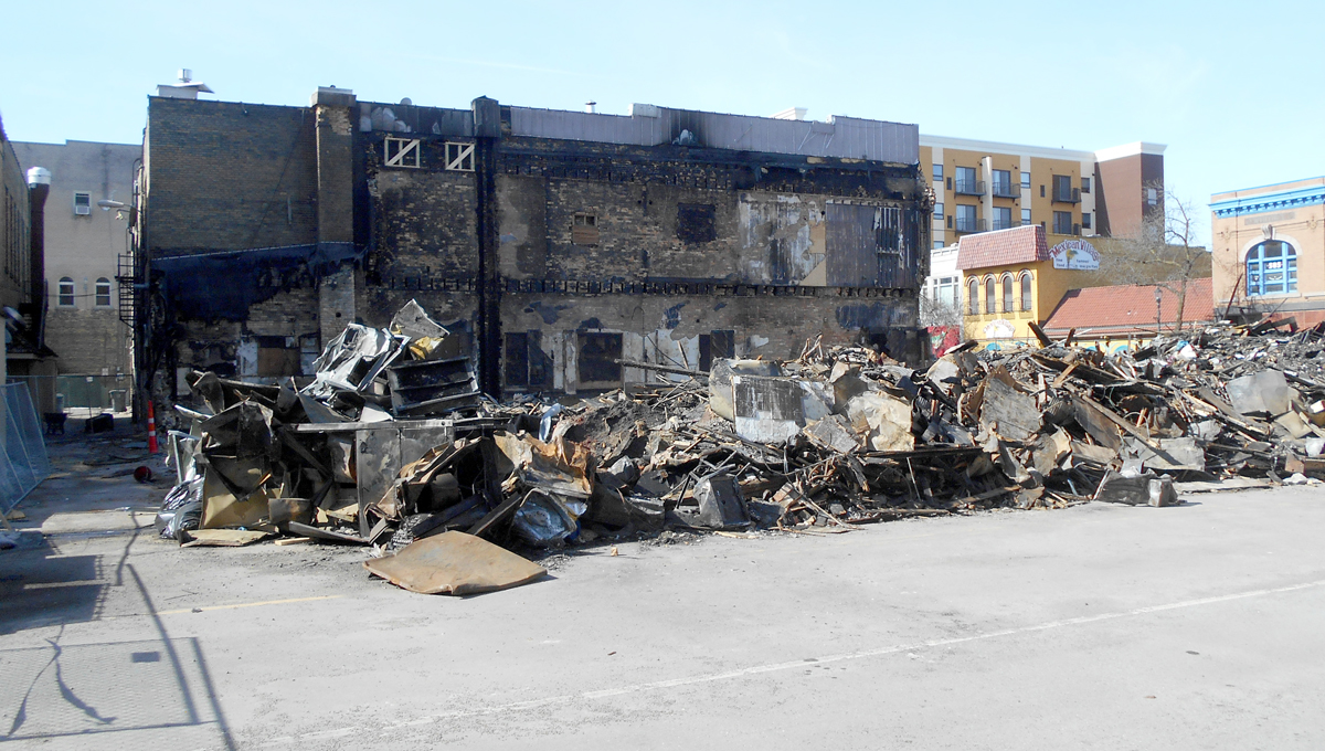 The Press Bar Fire - St. Cloud, MN