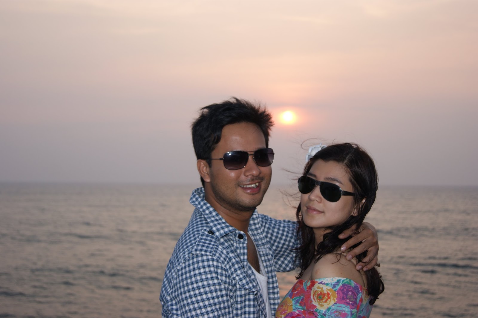 Photos: Sweet Honeymoon Trip of Pyay Ti Oo and Eaindra Kyaw Zin | Myanmar Celebrity Couple Photos!