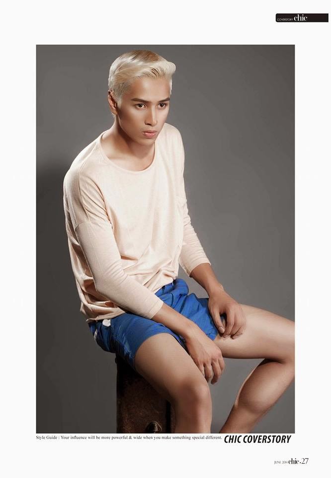 M y a n m a r H u n k s: Sexy Myanmar Super Model Aung Ye Lin @ Chic magazine