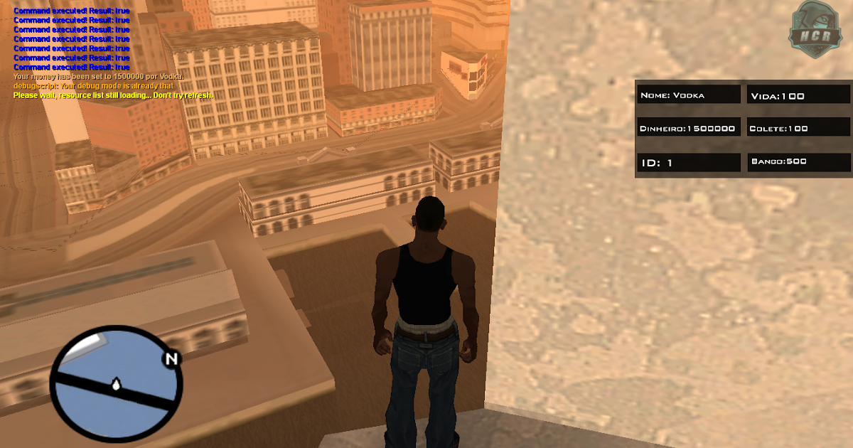 MTA:SA - Hud Simples para servidor de RP