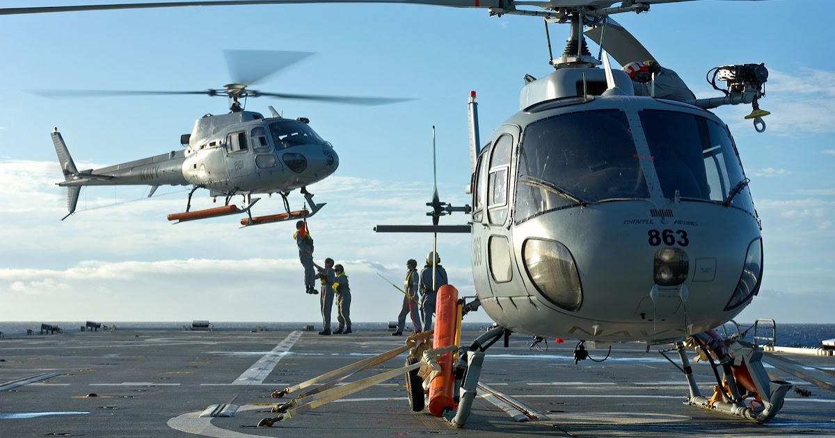 DEFENSE STUDIES: Fleet Air Arm Farewells S-70B and AS350BA Helicopters