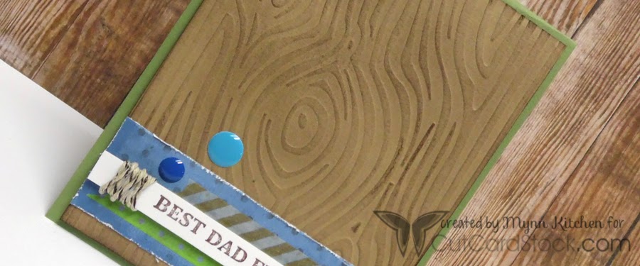 On A Stampage...: CutCardStock: Best Dad Ever