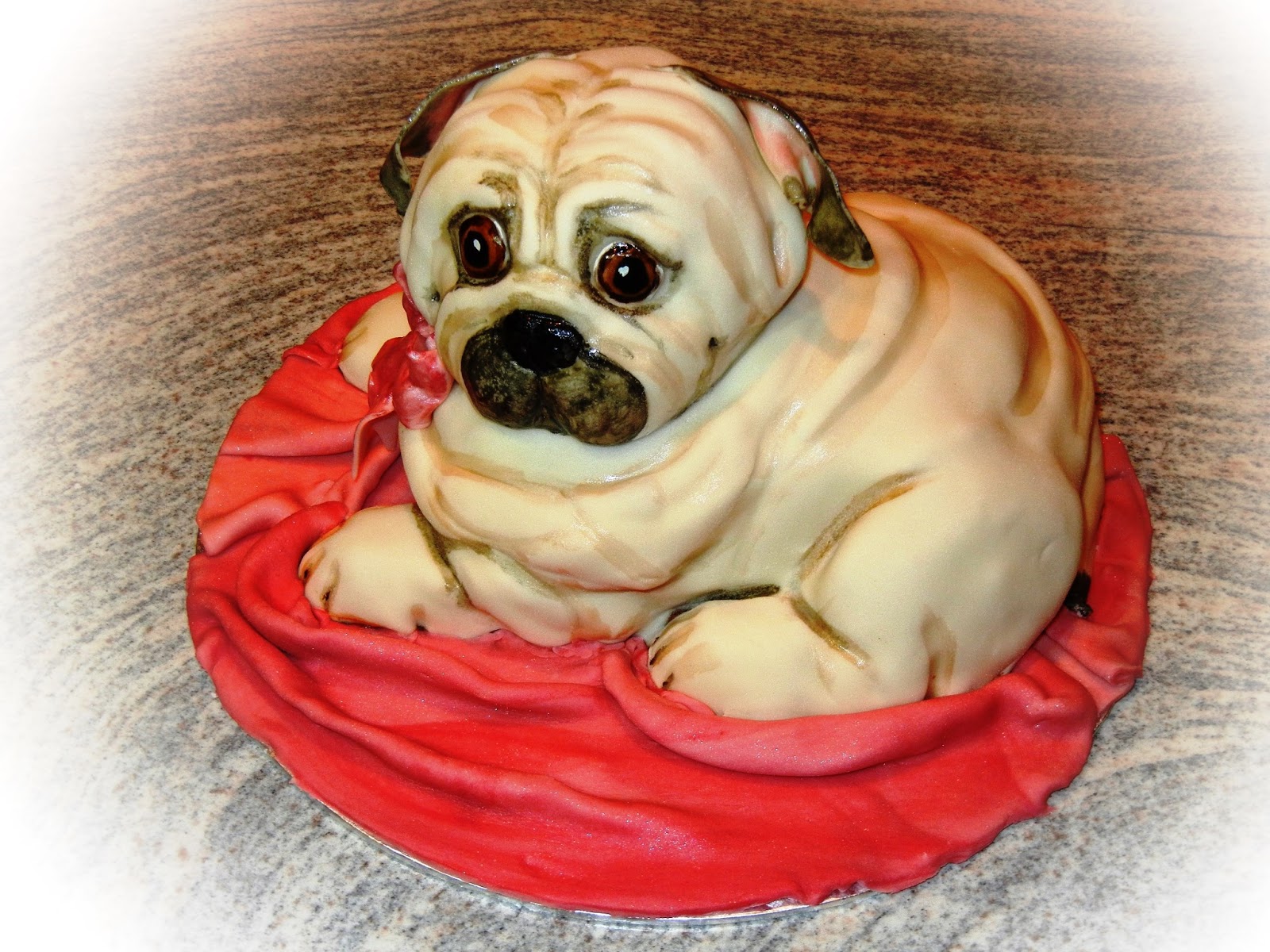 Tortenella - Motivtorten einfach selber gestalten: Mops Hunde Baby ...