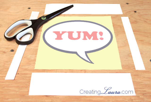 Creating Laura: DIY Washi Tape Recipe Notebook (with free Printable)