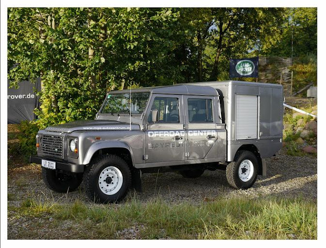 Oturgaçlı Götürgeçler: Land Rover Defender 130 High Capacity Double Cab ...