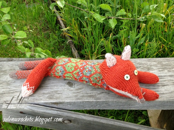 Xelena crochets: Intrepid Fox - Бесстрашный Лис