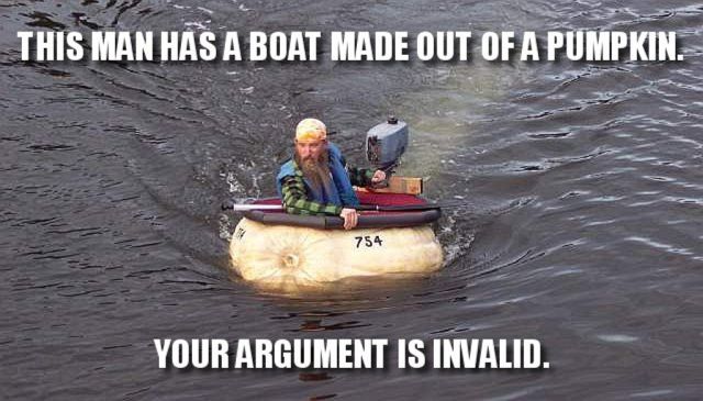 LOL | Laugh Out Loud: Your Argument is Invalid Meme