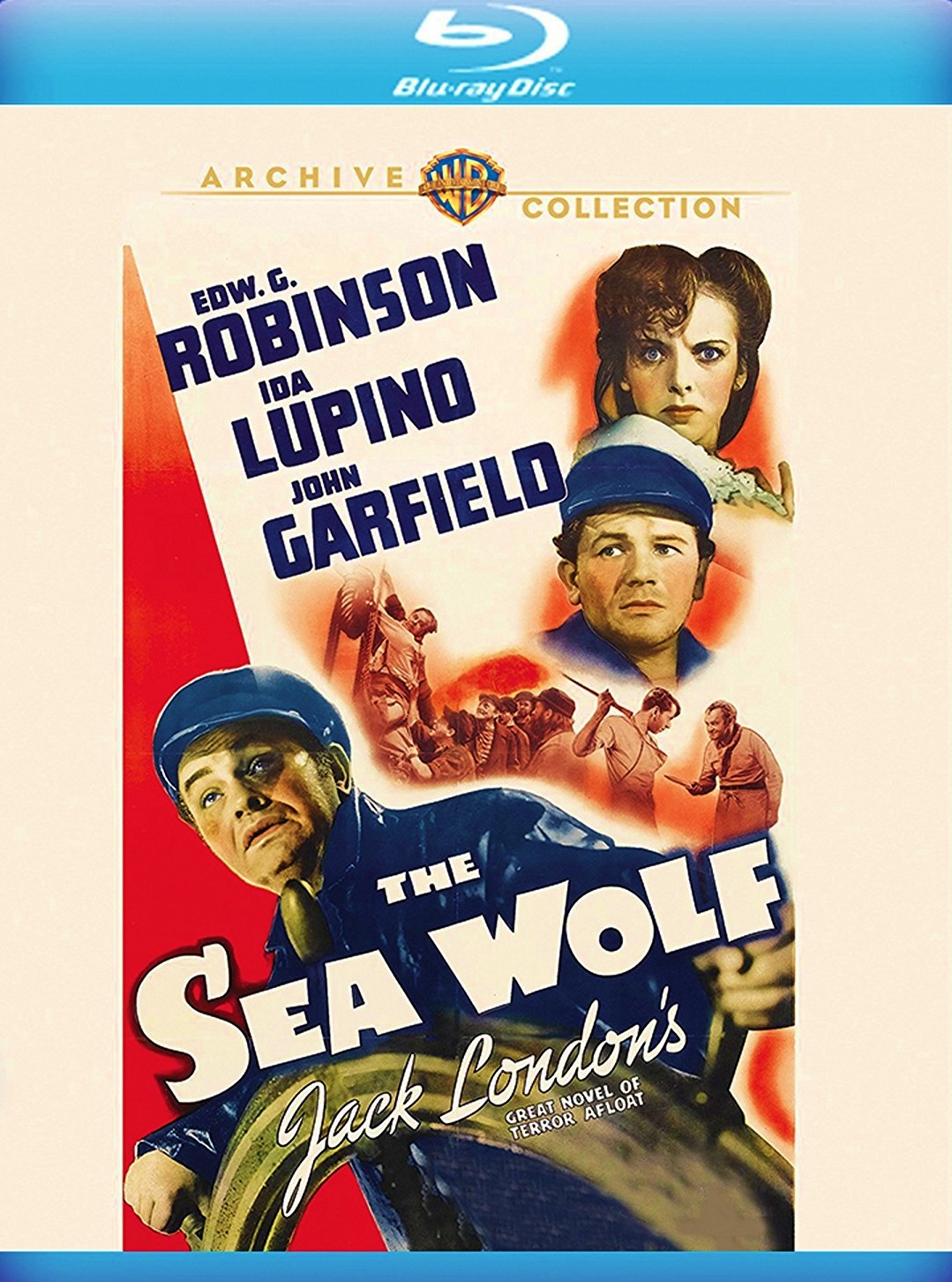 THE SEA WOLF: Blu-ray (Warner Bros. 1941) Warner Archive