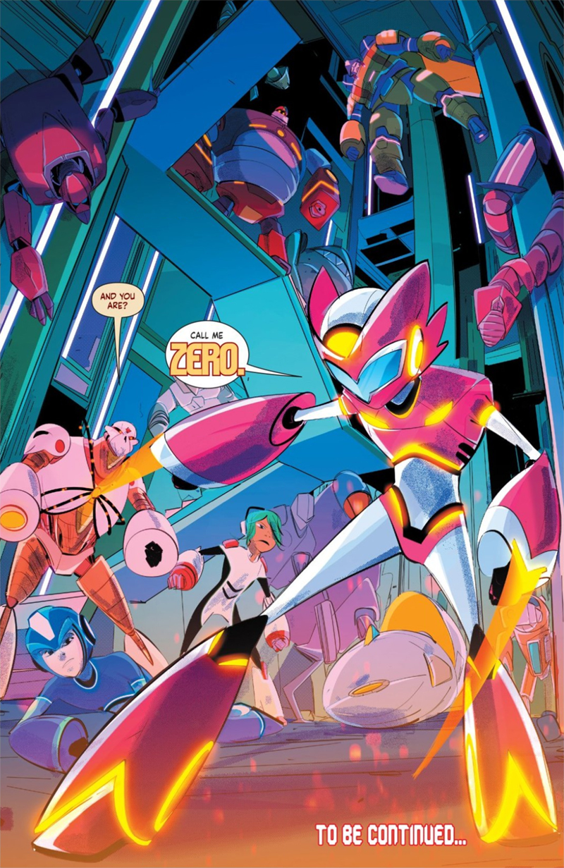 Rockman Corner: Interview with Mega Man Fully Charged Comic Book Artist ...