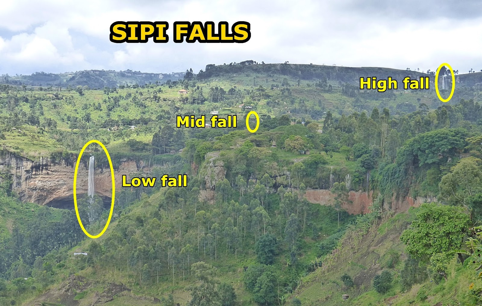 Mbale, Sipi Falls and Mount Elgon. Info for independent travellers.