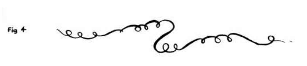 Drawing : Signs of life in flowing line drawings