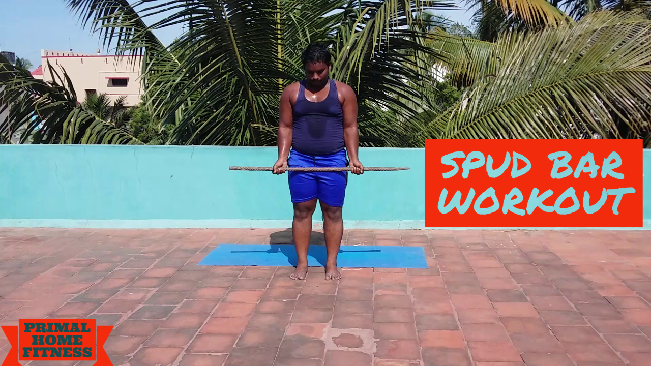 SPUD BAR ASSISTED FIELD-MAN UPPER BODY WORKOUT