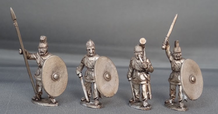 Wargame News and Terrain: Ebor Miniatures: Late Roman Unarmoured ...