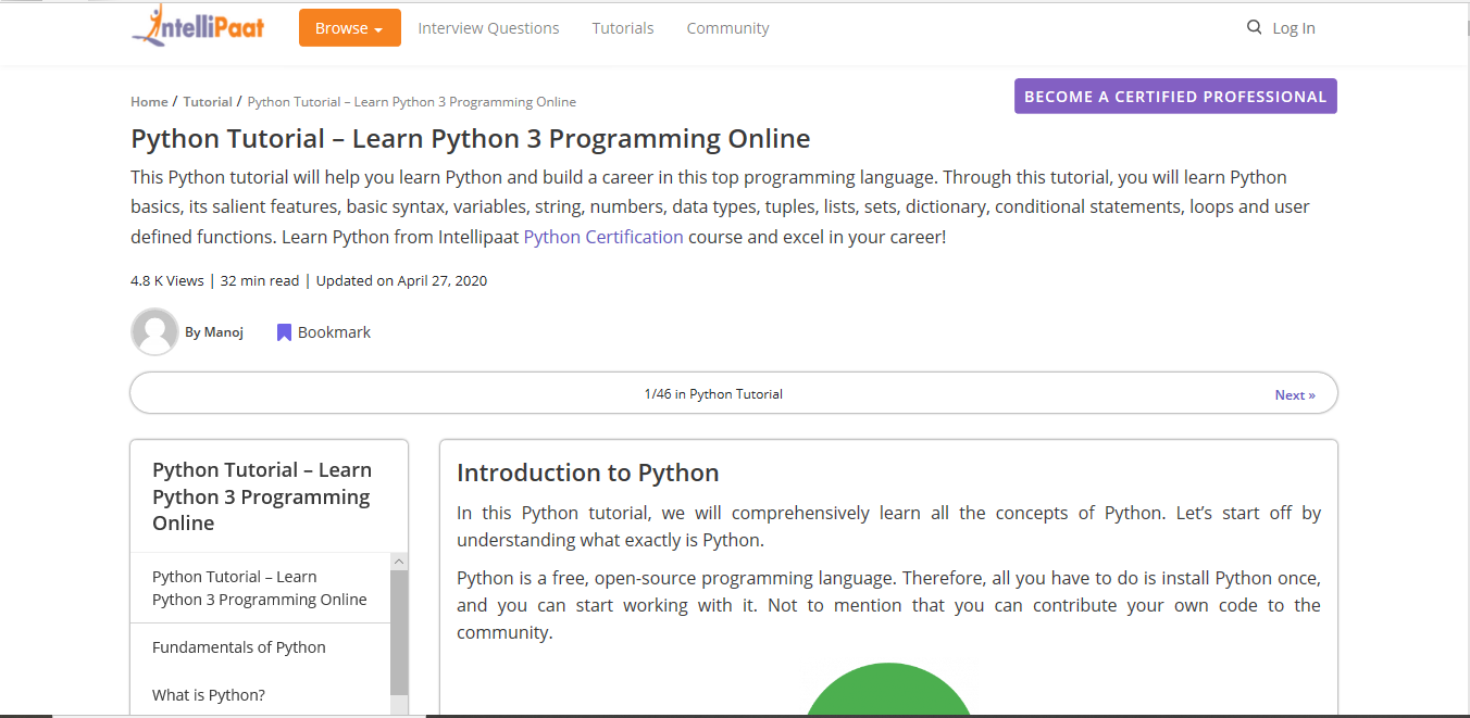 Top 10 Python Learning Website