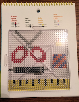 The Playful Otter: Perler Bead Pattern Pad