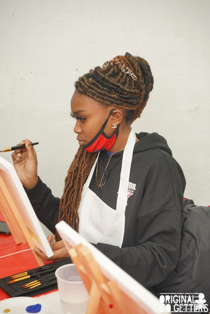 OriginalGoGetters: Paint sip and vibe 2-14-2021