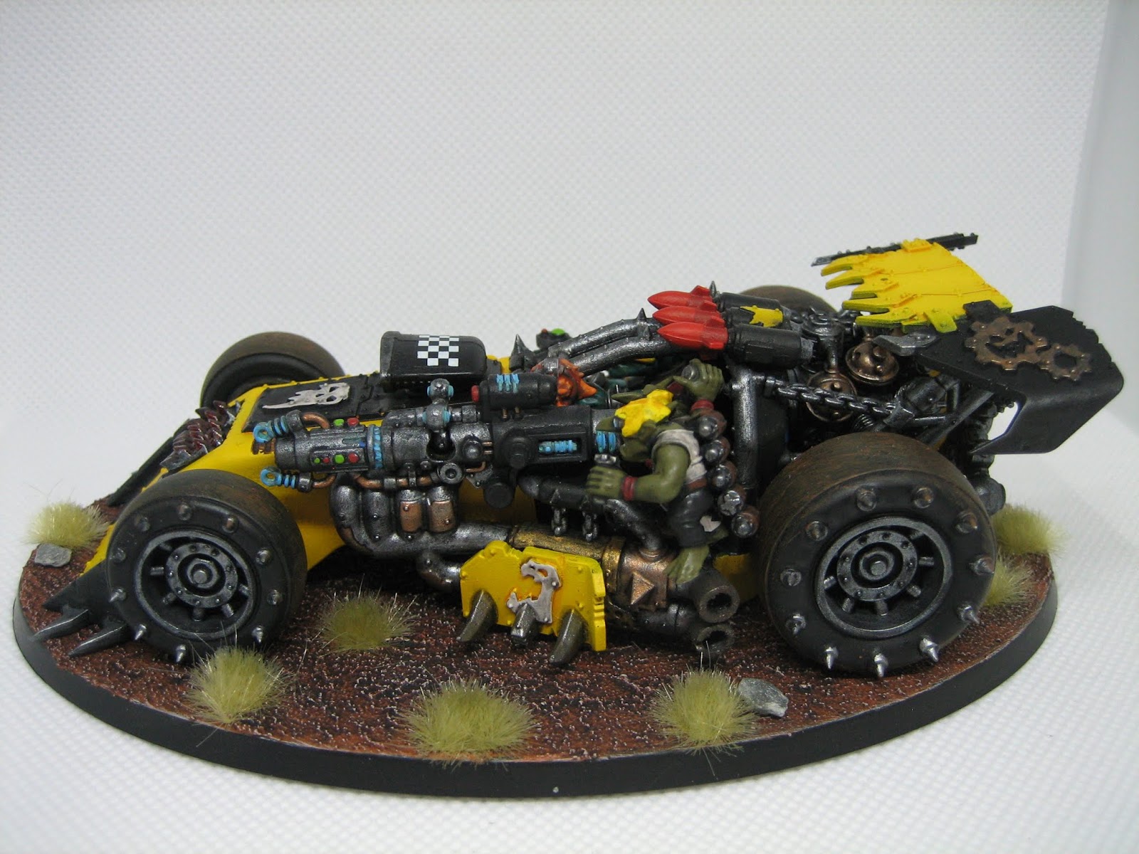 Making miniatures with Mario: 40K Orks : Speed Freaks : Shokkjump ...