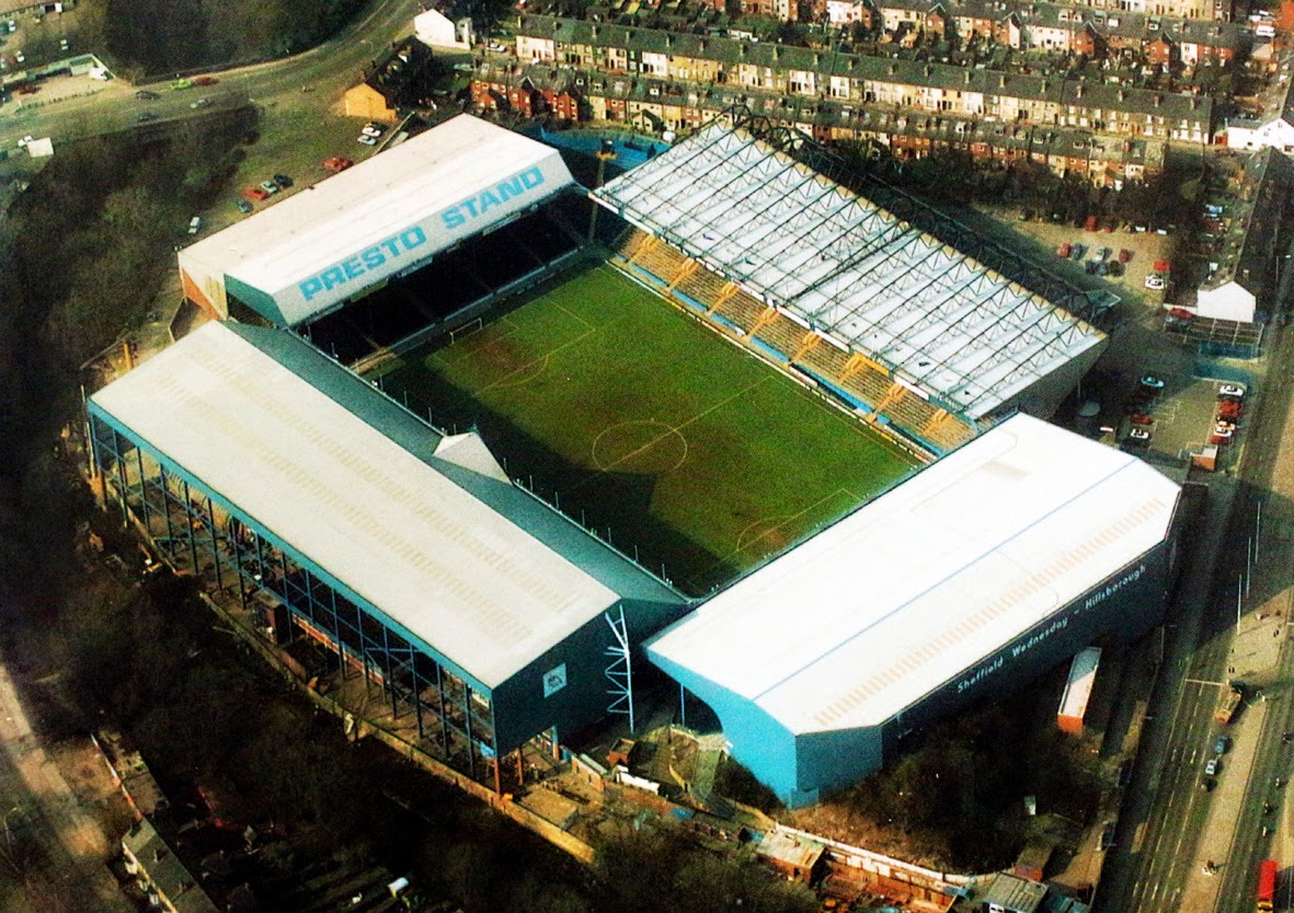 Stadium view. HILLSBOROUGH.