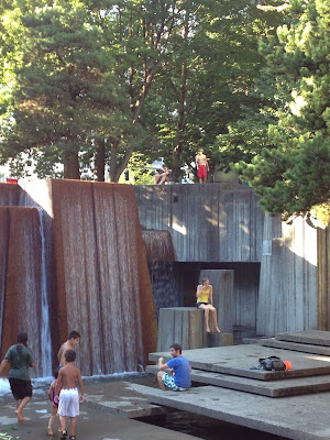 Keller Fountain in Portland, Oregon
