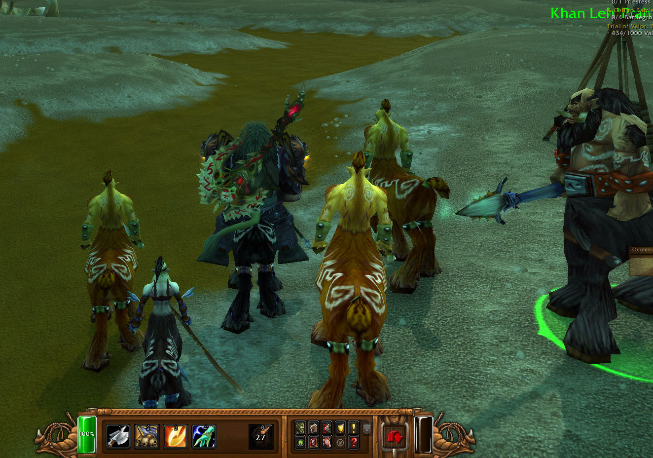 My Noob Notebook: Desolace Centaur Clan Rep Bug!