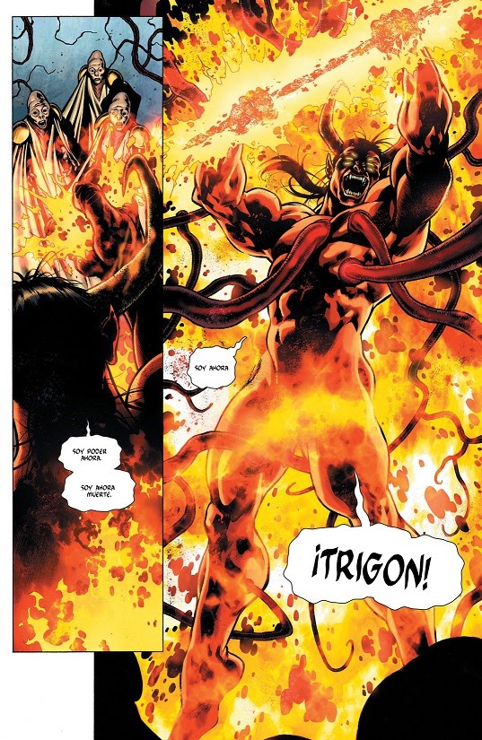 COMIC BOOK FAN AND LOVER: MES DE LOS VILLANOS: TRIGON- DC COMICS