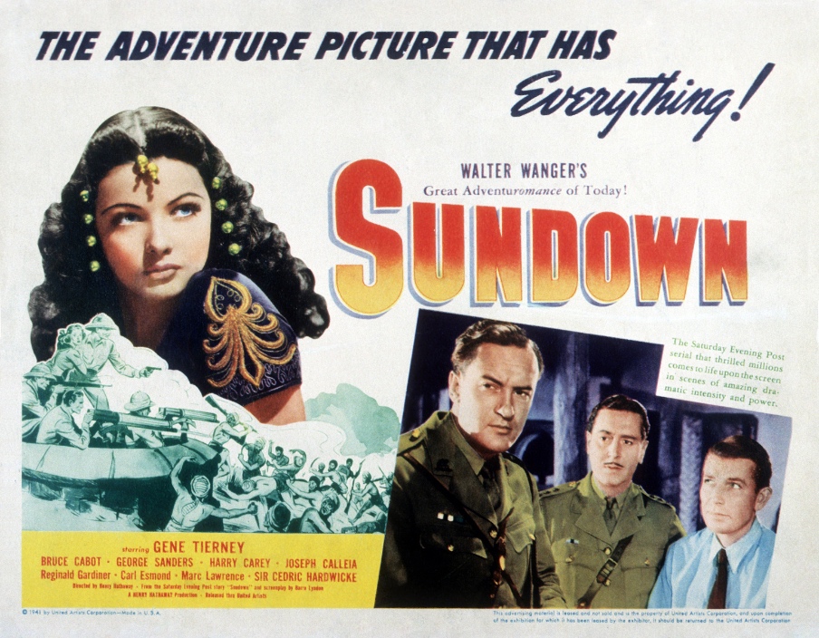 Classic Movie Ramblings: Sundown (1941)