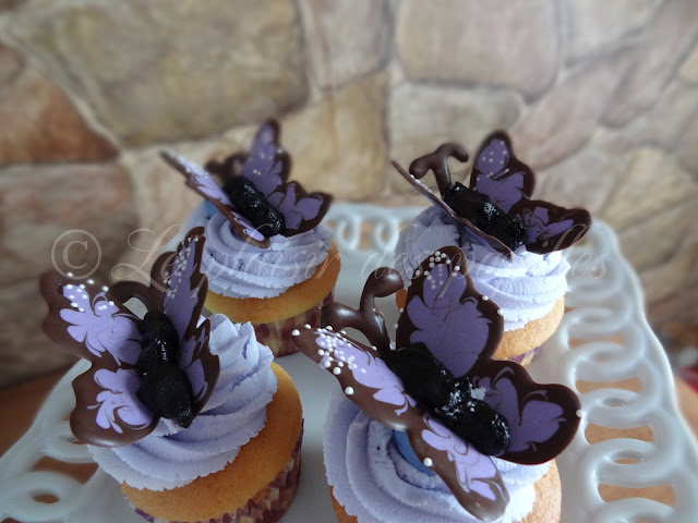 Le plaisir des papilles: Cupcakes papillons