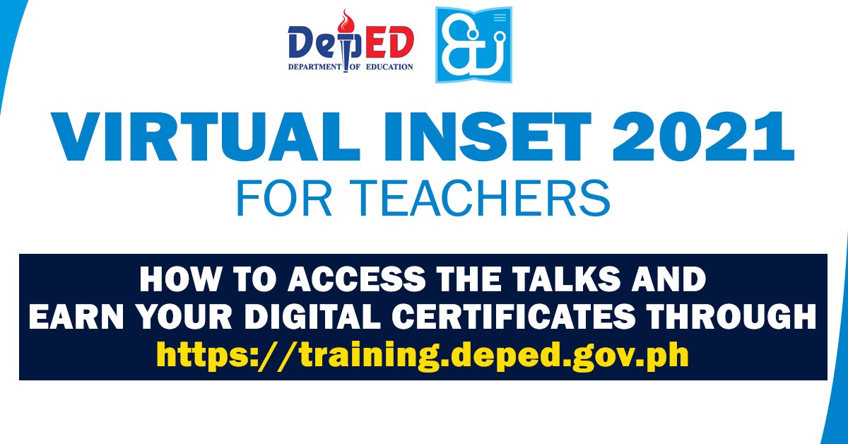 INSET 2021 for Teachers (How to access talks and earn digital ...