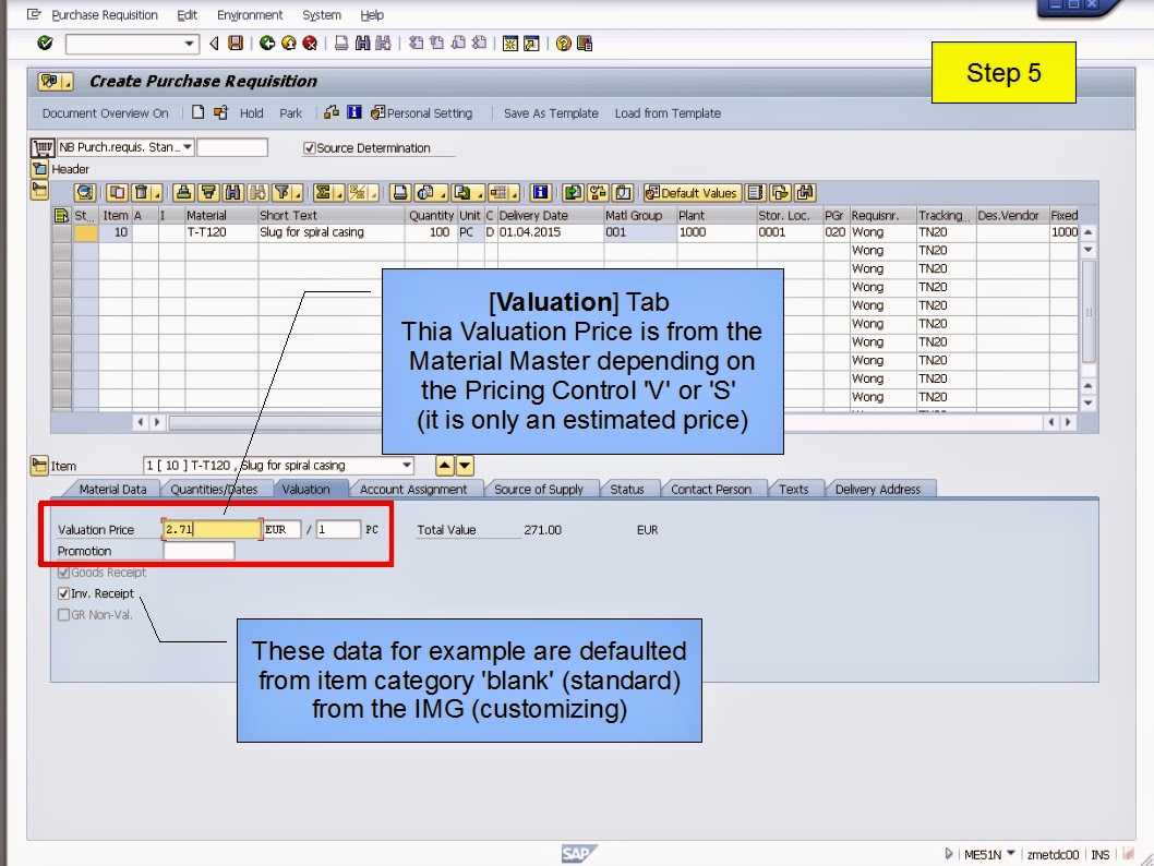 青蛙SAP分享 Froggy's SAP sharing: Step by Step - ME51N (Create Purchase ...