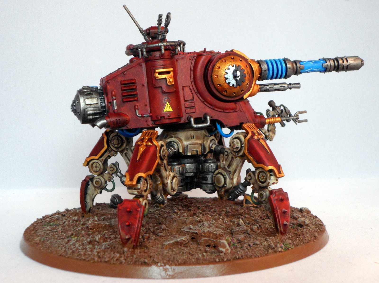 WeeMen: Adeptus Mechanicus Skitarii Onager Dunecrawler w/ Neutron Laser