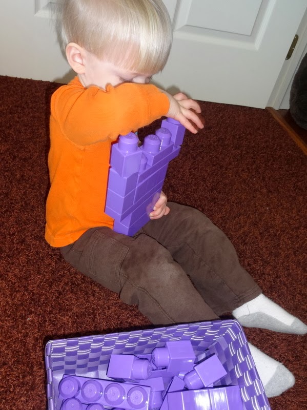 Mom's Tot School: Purple