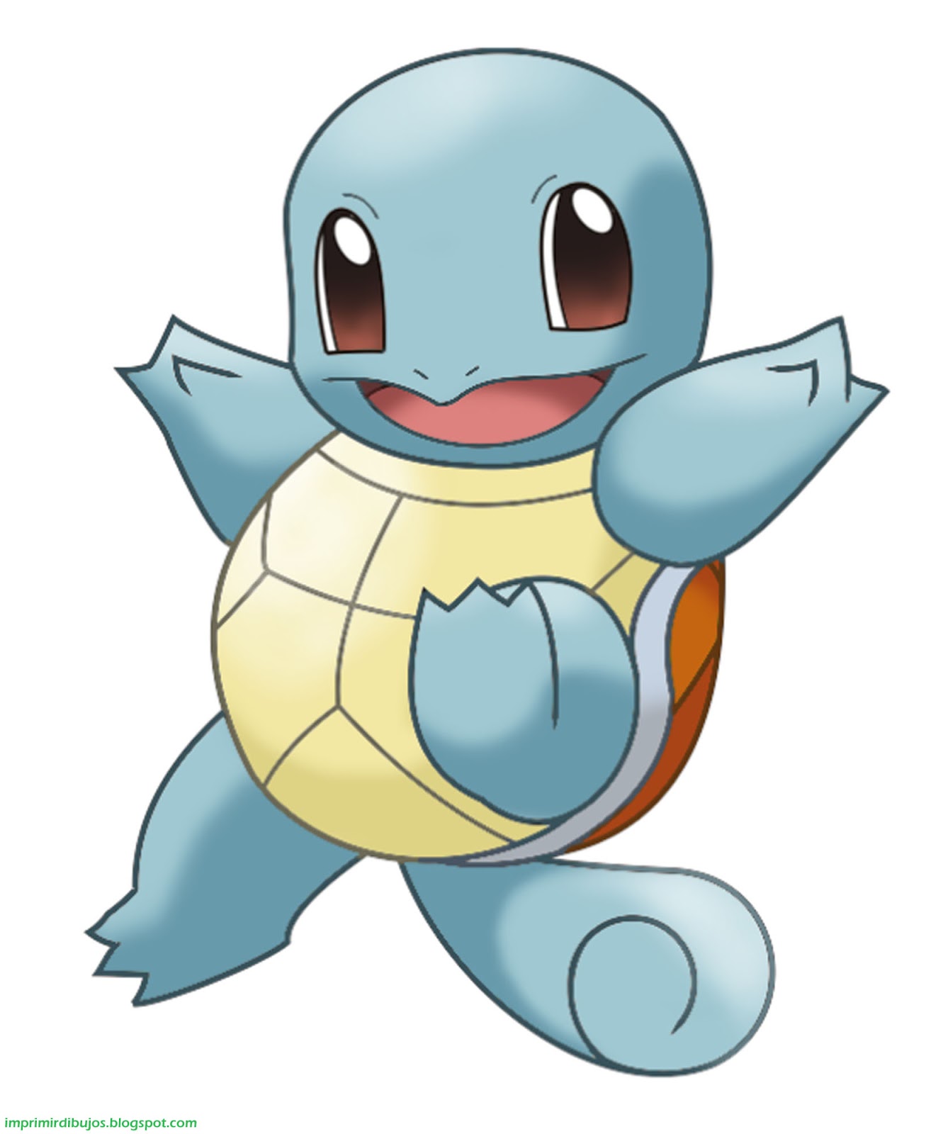 Imprimir Dibujos: Personajes de Pokemon - Iniciales y Básicos para Imprimir